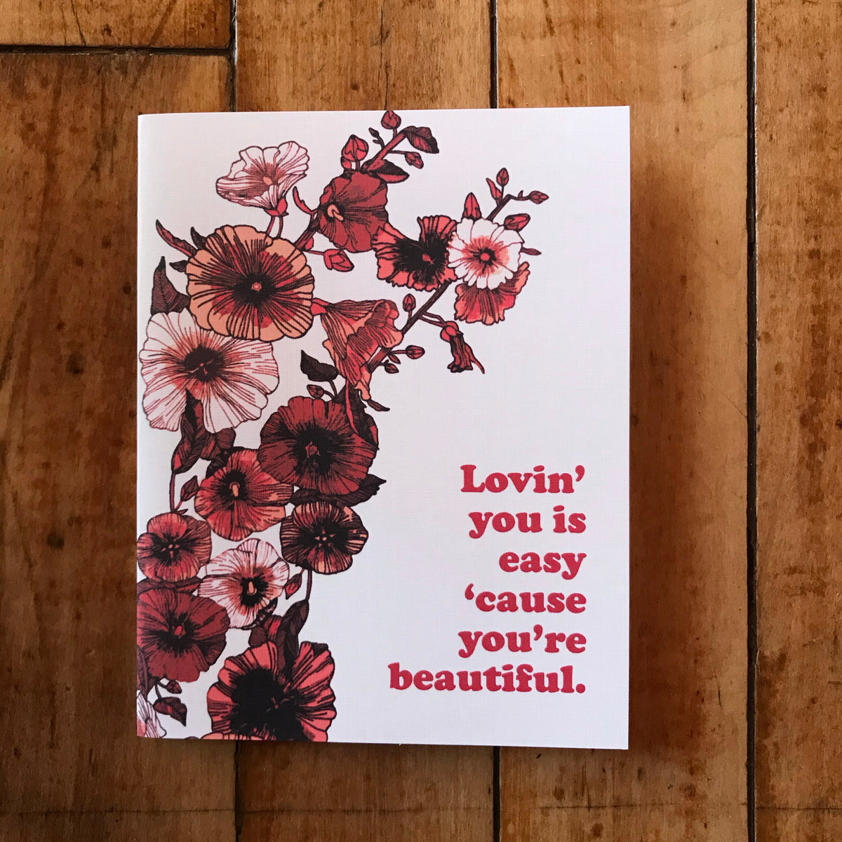 "Loving You is Easy" Card – The North Country